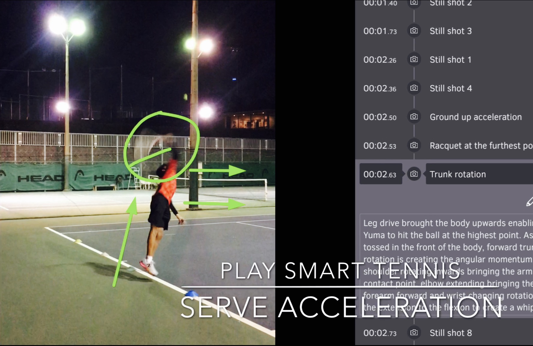 Serve ACCELERATION – Play Smart Tennis – MIND YOUR GAME – Anticipate ...